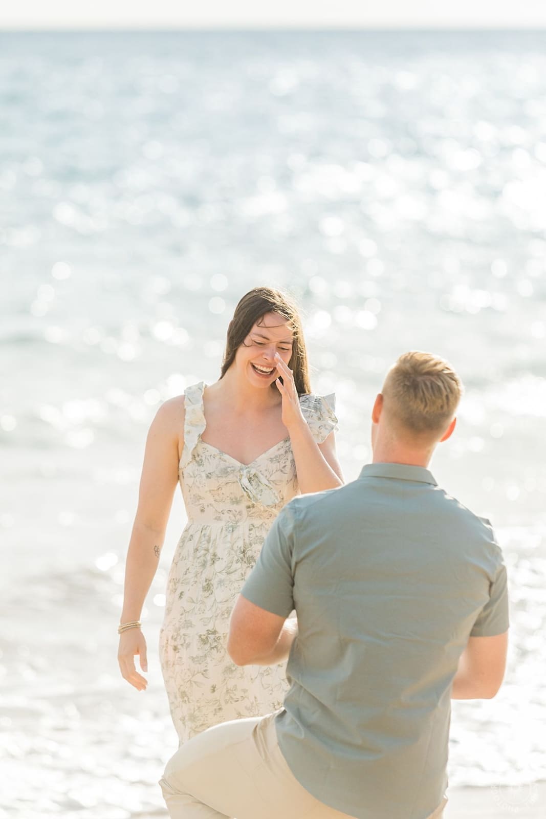 A Very Big Yes - Blake & Haley's Maui Proposal Portrait