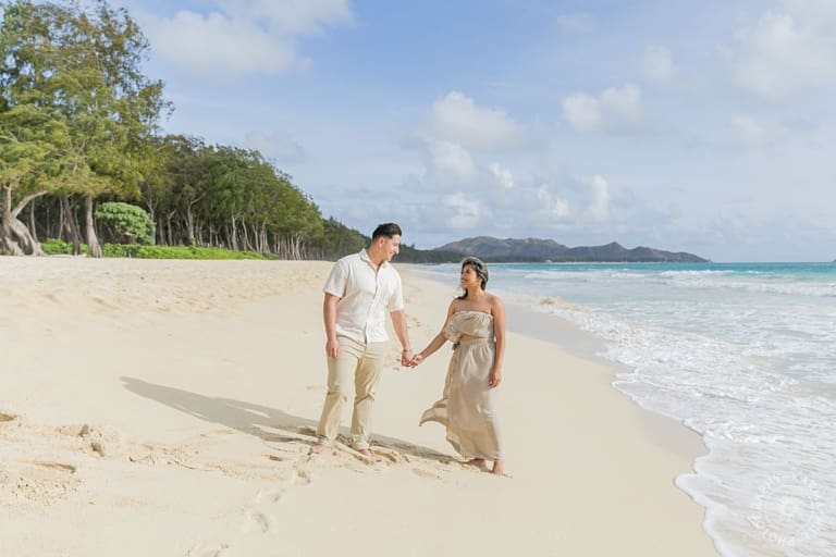 My Heart, My Love - Bezaleel & Laura's Oahu Proposal Portrait