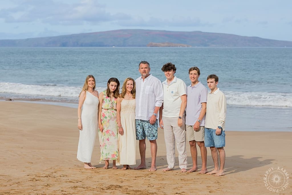 First Timers - The Butler's Maui Family Portrait