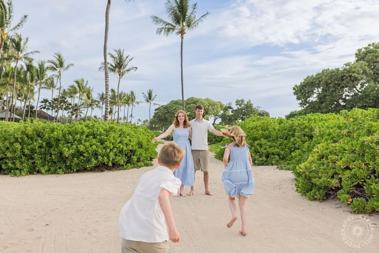All About The Kids - The Ingersoll's Big Island Family Portrait