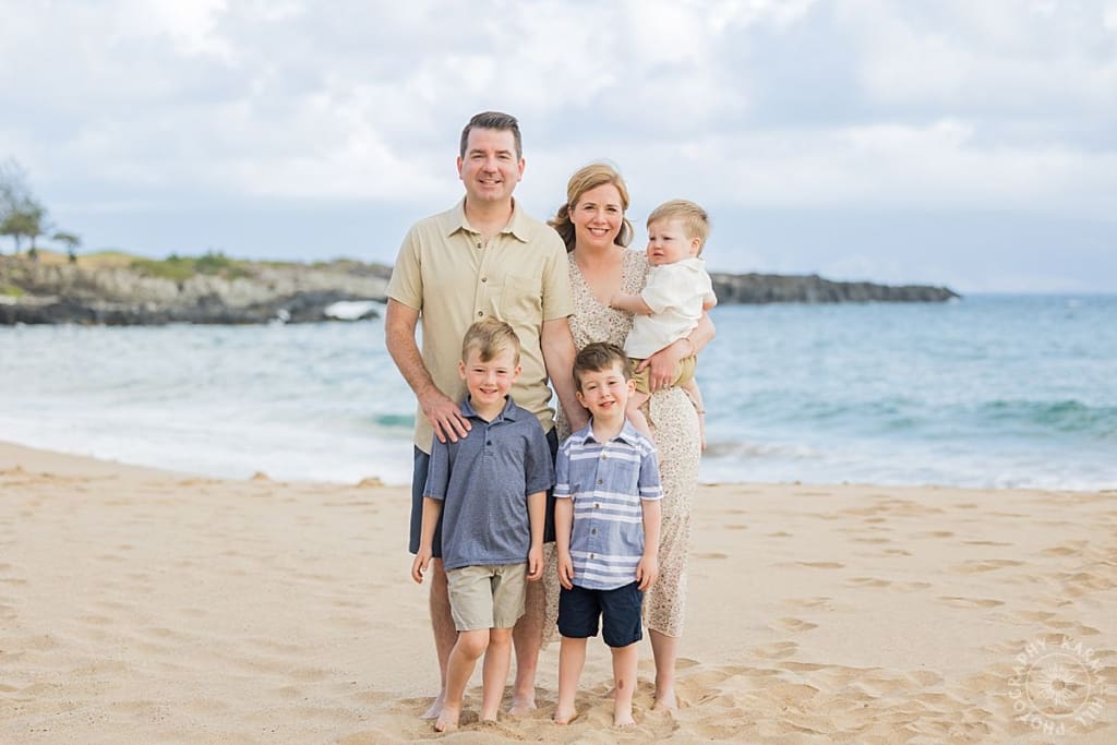 All The Crew - The Krouses' Maui Family Portrait
