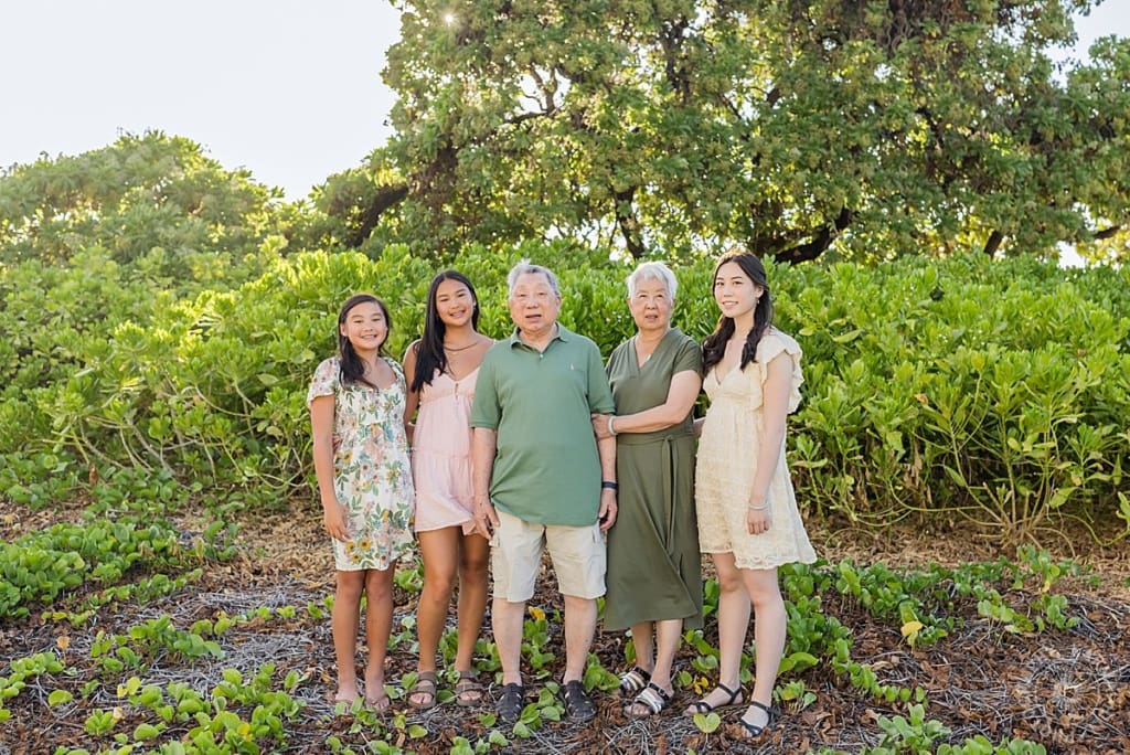 Four Times A Charm - The Ching's Big Island Family Portrait