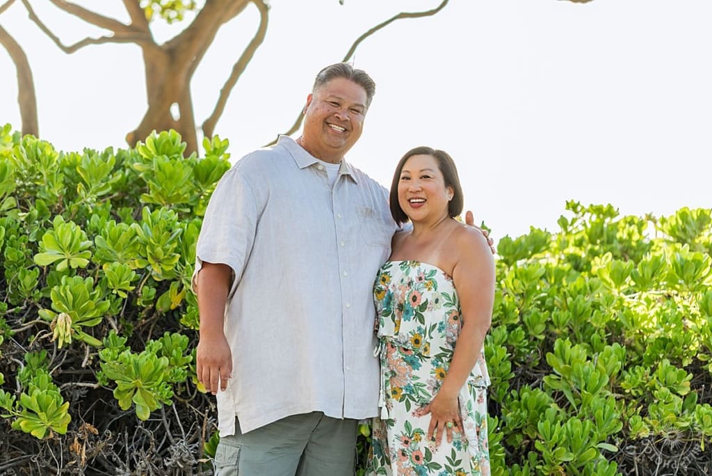 Four Times A Charm - The Ching's Big Island Family Portrait