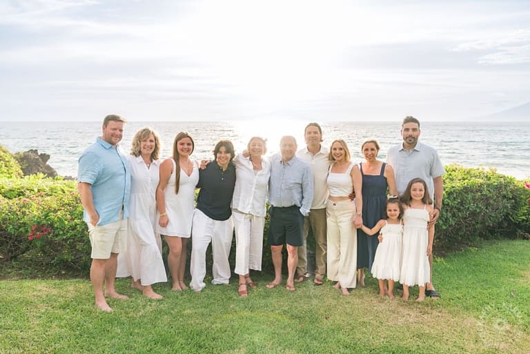 A Birthday to Remember - The Coburn's Maui Family Portrait