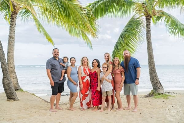 In Rememberance - The Patricio's Oahu Family Portrait
