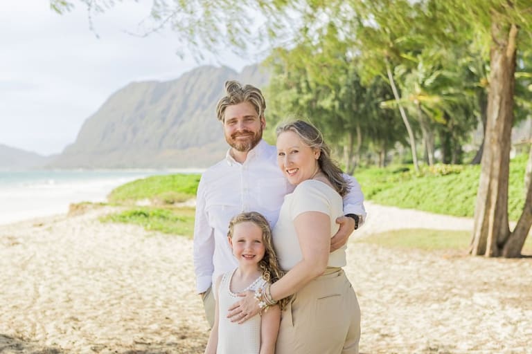Full Of Joy - The Staudinger's Oahu Family Portrait
