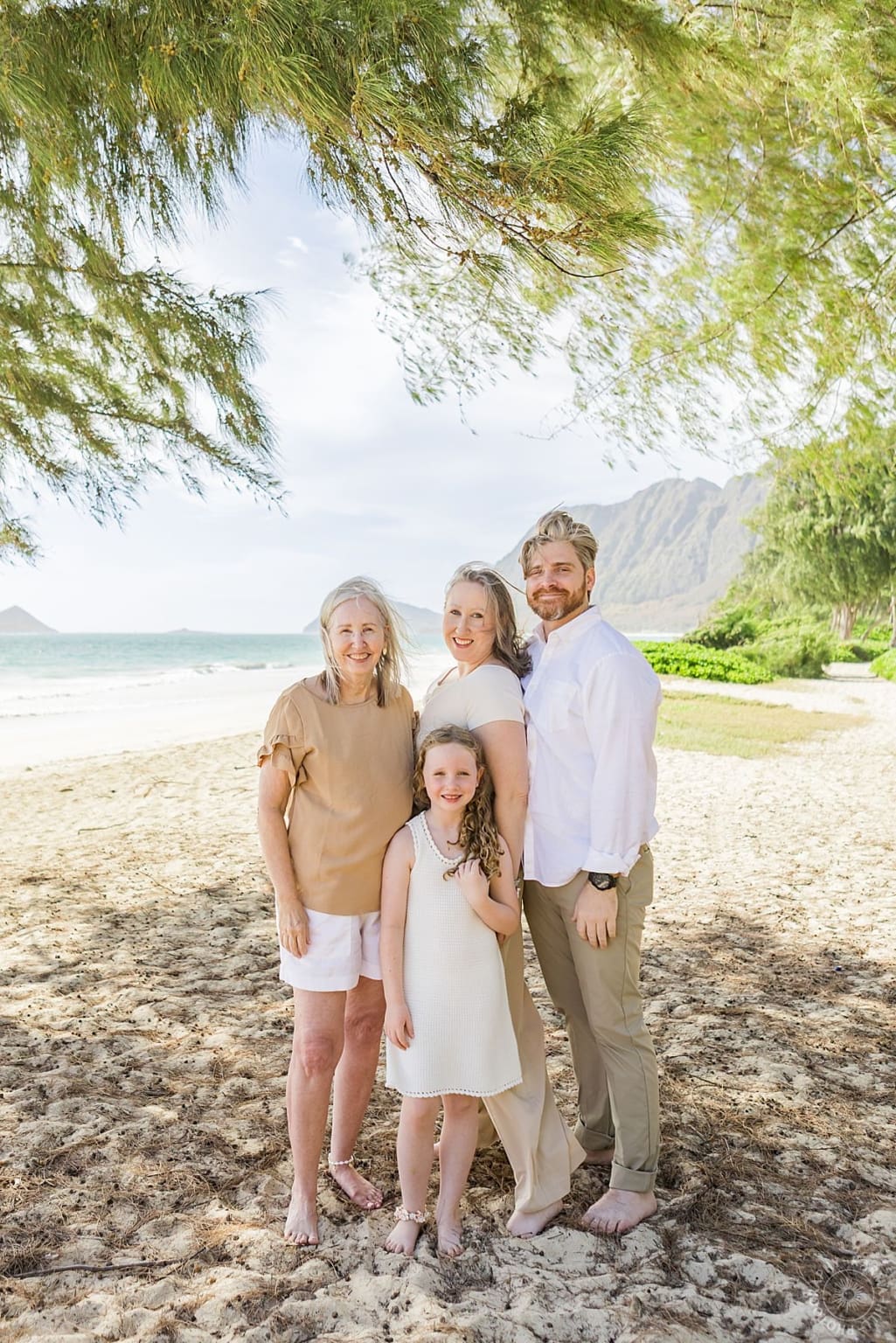 Full Of Joy - The Staudinger's Oahu Family Portrait