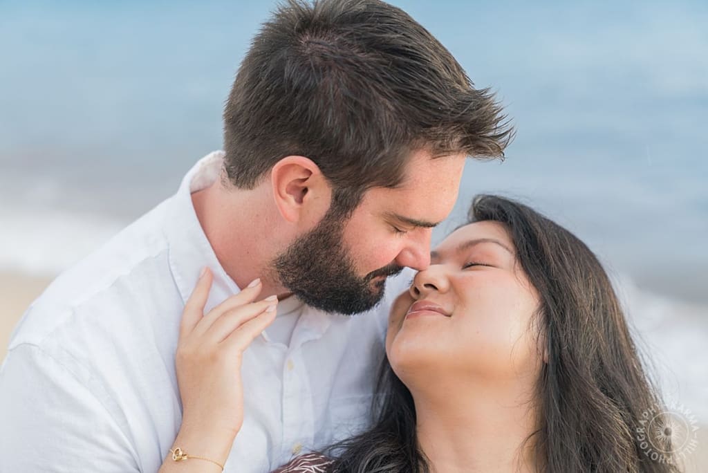 Our Annoucement - Mornida & Zach's Maui Couples Portrait