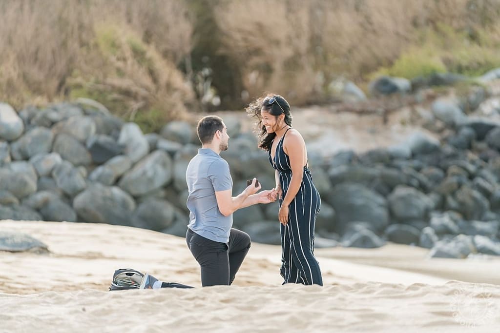 Never Leaving You - Zach & Amy's Maui Proposal Photographer