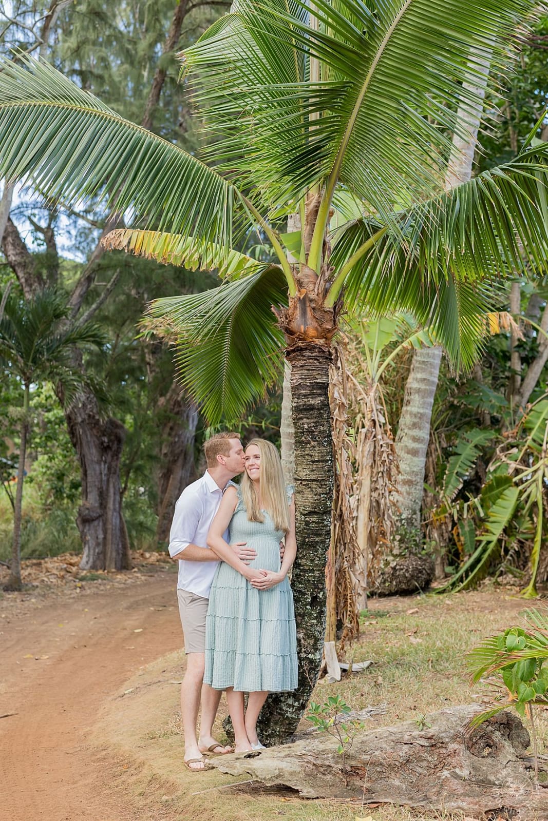 Ready To Meet Baby - Katherine & Riley's Maui Couples Portrait