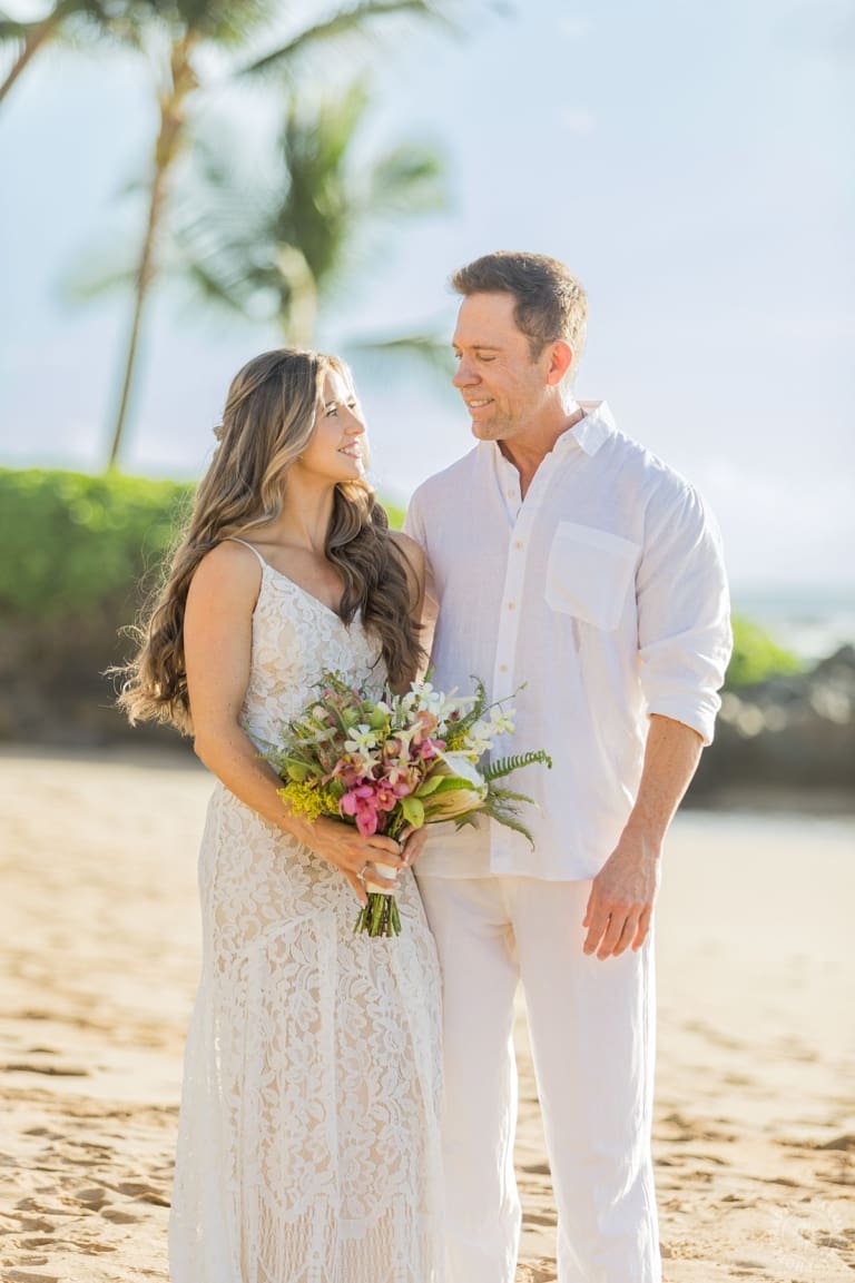 Dreamy Evening - Phillip & Angela's Maui Wedding Photography