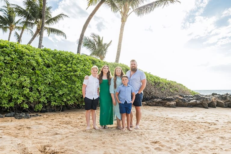Being Together Makes It Special - The Thul's Maui Family Portrait